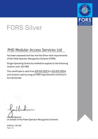 FORS SILVER | PHD Modular Access