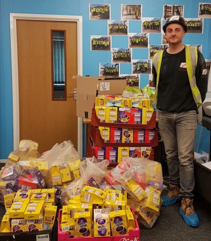 Eggcellent Easter donation from PHD Modular Access Services - PHD Access