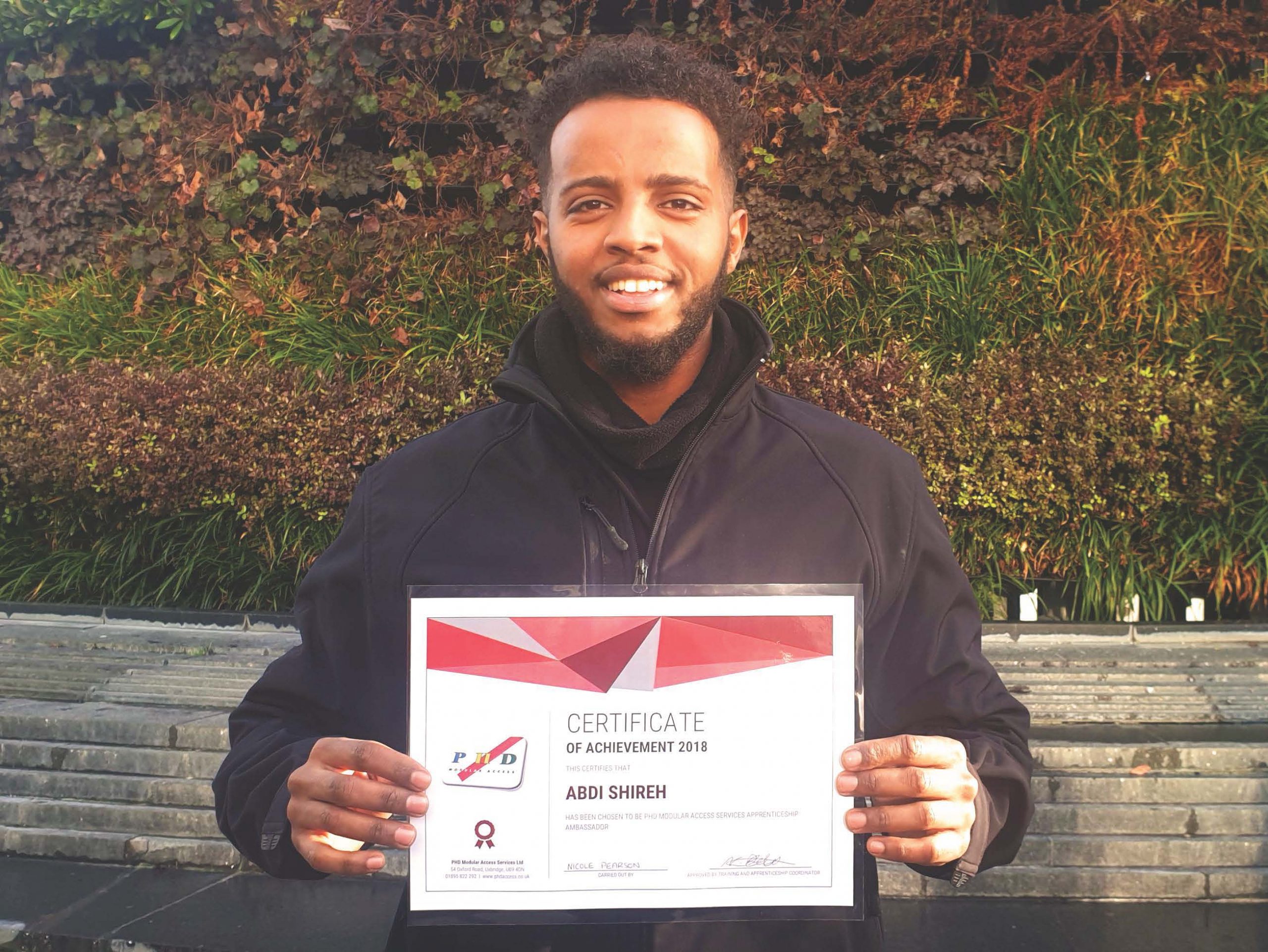 Catch up with our Apprentices - PHD Access