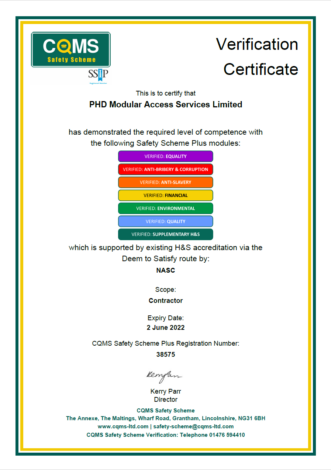 CQMS | PHD Modular Access