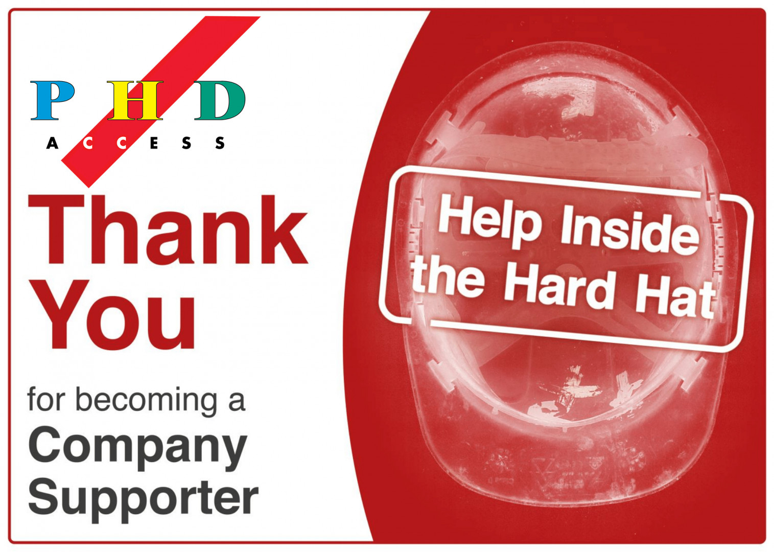 PHD Access becomes a 'Company Supporter' of the Lighthouse Charity ...