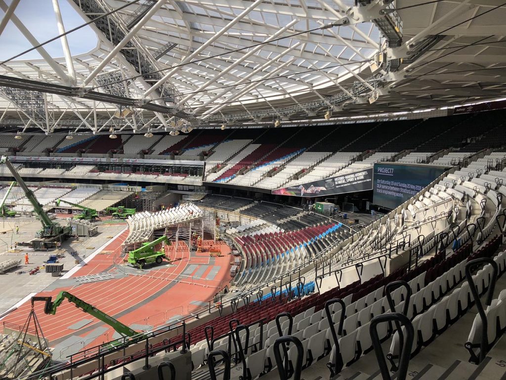 London Stadium Seating Relocation - PHD Access