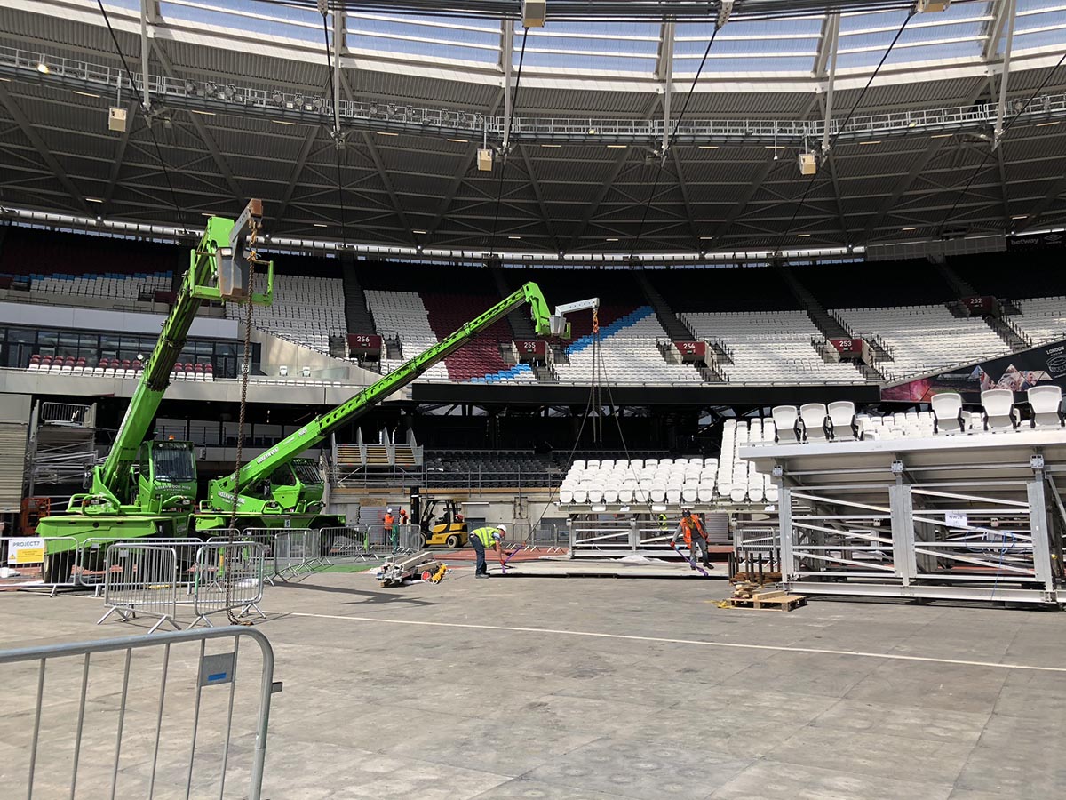 London Stadium Seating Relocation - PHD Access