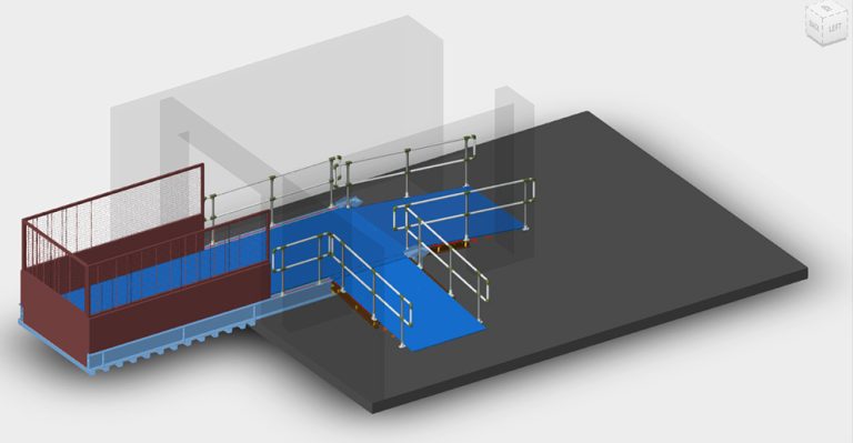 Bespoke Cantilevered Loading Bay - PHD Access IE
